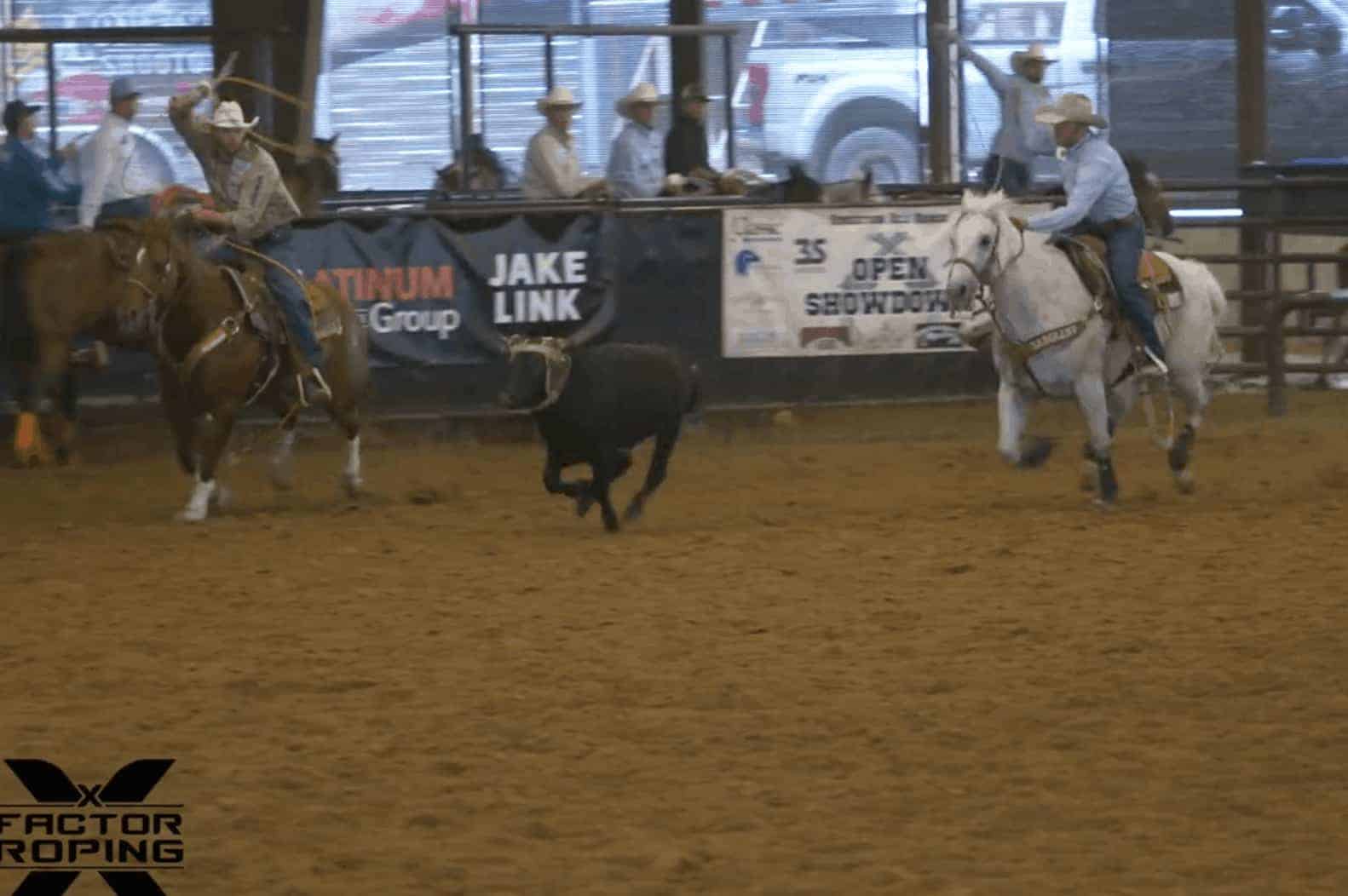 Joseph Harrison Heeling In Slow Motion Sample #2 | X Factor Roping