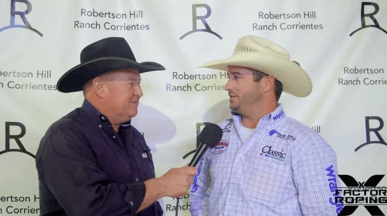 Pre Roping Interview with Austin Robertson | X Factor Roping